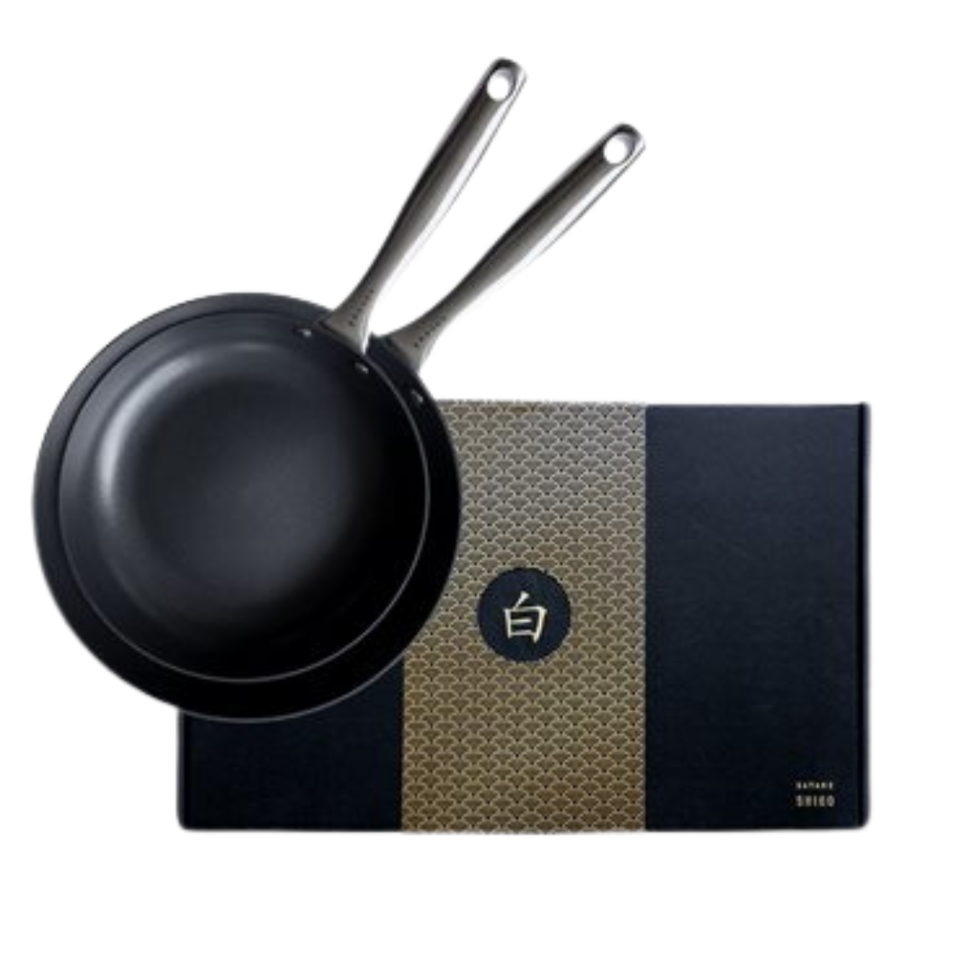 Satake Shiro keptuvių rinkinys (24 cm ir 28 cm) - Japonija Namuose